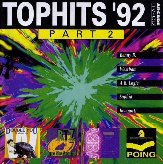 Top Hits '92, Pt. 2, various artists | Muziek | bol