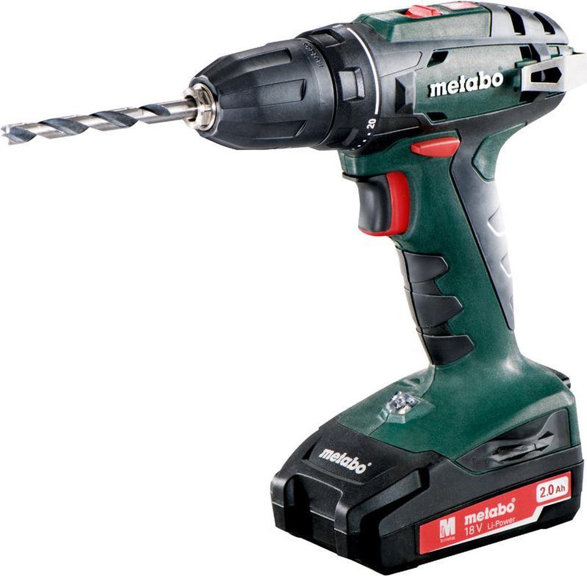bol.com | Metabo BS 18 - Accuboormachine- 18 Volt - incl. 2 li-ion accu ...