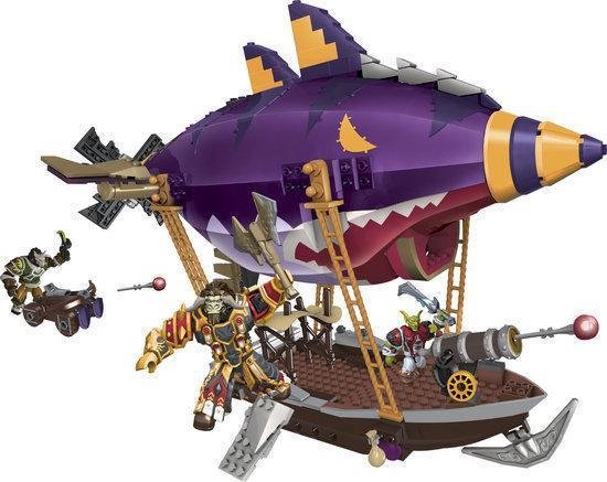 Mega Bloks World of Warcraft Goblin Zeppelin Ambush | bol