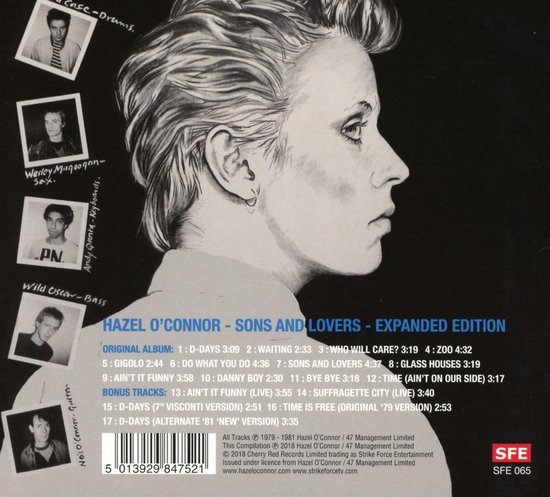 Sons And Lovers (Expanded Edition), Hazel O'Connor | CD (album ...