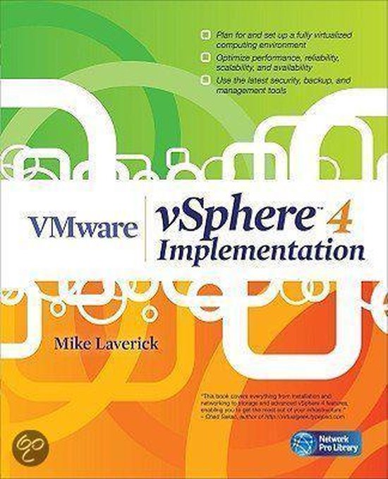 Vmware Vsphere 4 Implementation (ebook), Mike Laverick | 2370002660952 | Boeken | bol.com