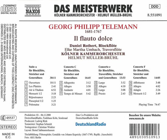 Daniel Rothert, Elke Martha Umbach, Kölner Kammerorchester, Helmut ...