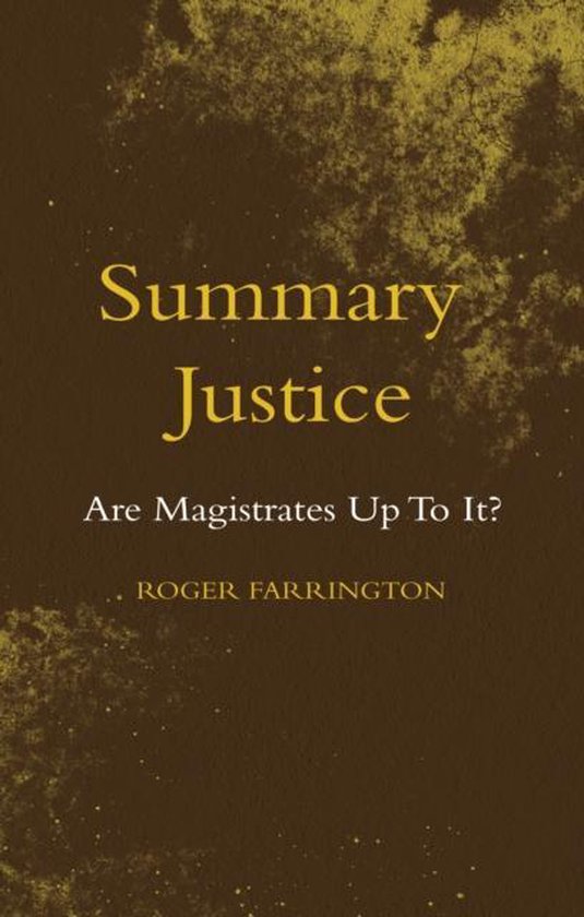 Summary Justice, Roger Farrington | 9781785891045 | Boeken | bol