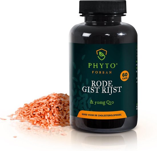 Rode gist rijst & 50mg Q10 60 capsules | bol.com
