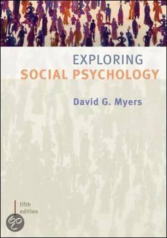 Exploring Social Psychology | 9780073370644 | David G. Myers | Boeken | bol