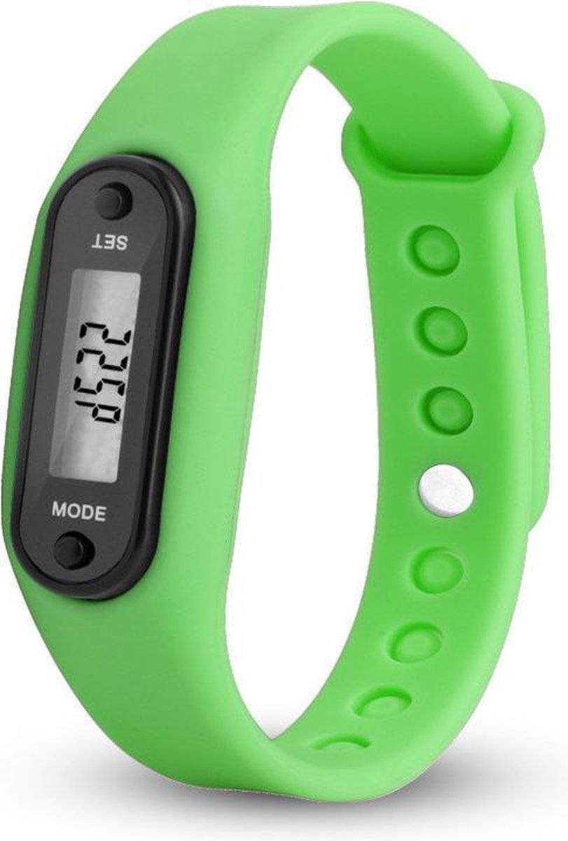 Digitale stappenteller | calorieteller | smal | groen | bol.com