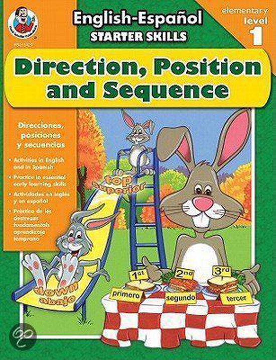 English-Espanol Starter Skills Direction, Position, and Sequence ...