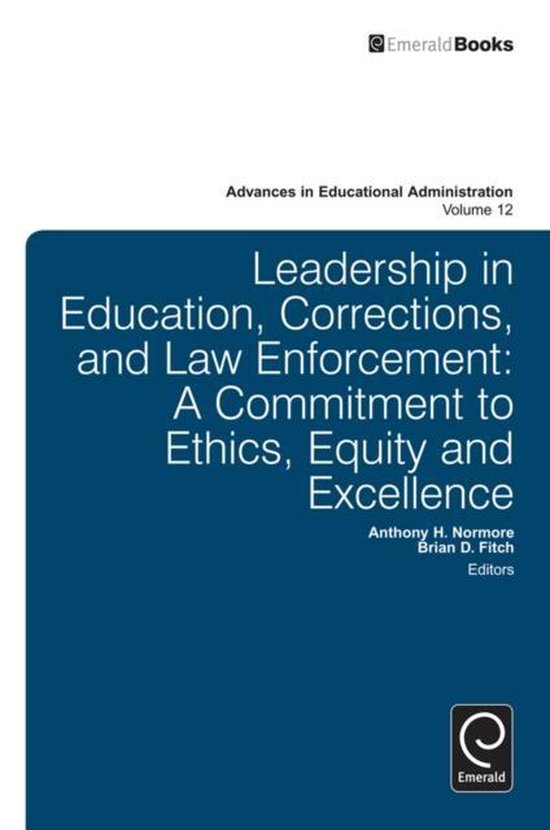 Leadership in Education, Corrections and Law Enforcement ...