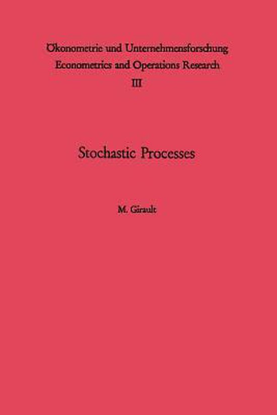 Stochastic Processes | 9783642882715 | M. Girault | Boeken | bol.com