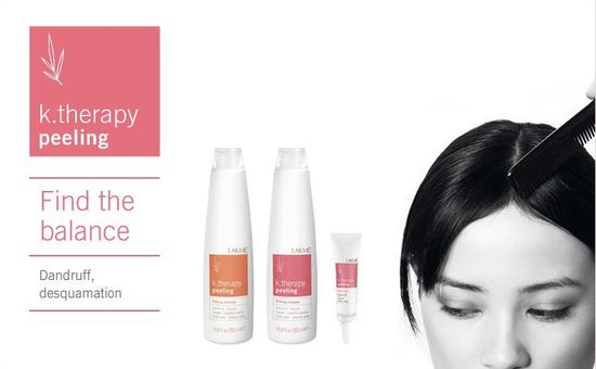 Lakmé - K.Therapy Peeling Shampoo Dry Hair 1000ml | bol