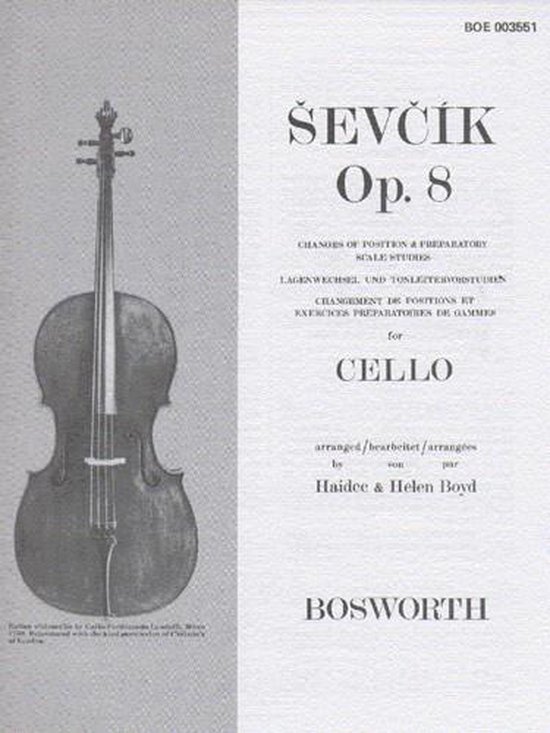 Sevcik Opus 8 for Cello, H. Boyd | 9780711995024 | Boeken | bol.com