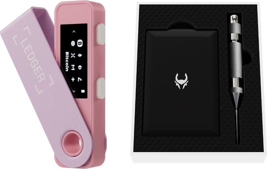 Ledger Nano S Plus Pastel Pink + Cryptotag Loki bundel | bol