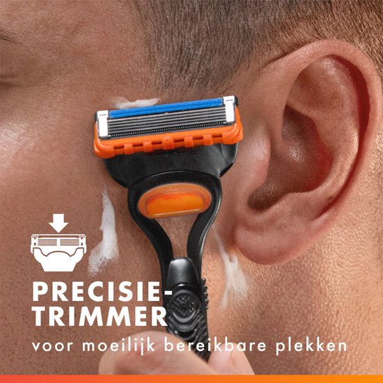 Gillette Fusion Scheermesjes voor Mannen - 5 scherpe mesjes - 28 stuks ...