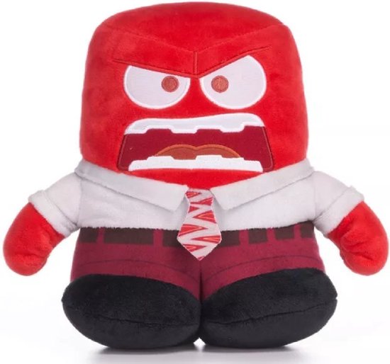 Anger (Boos) - Disney Inside Out Pluche Knuffel 25 cm - Binnenstebuiten ...