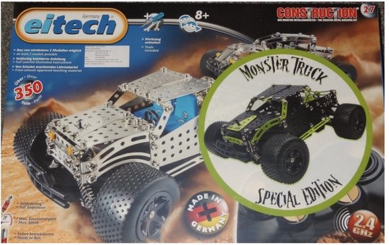 Eitech Bouwdoos - Metaal Jeep - RC Auto | bol