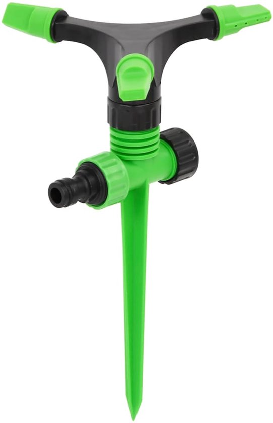 vidaXL Sproeiers 4 st ABS en PP - Groen/Zwart Gazonsproeier ...