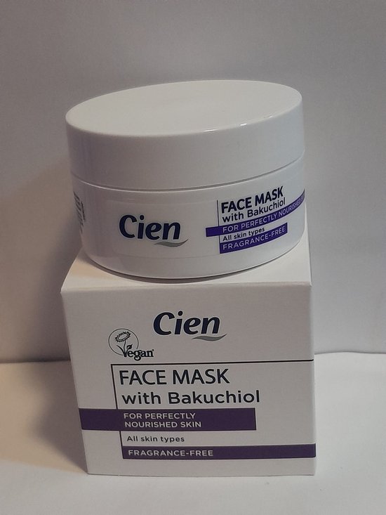 Cien Pure Glow Face Mask - Bakuchiol - Voedt & verfrist - Vegan ...
