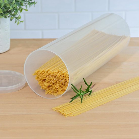 Plastic Spaghetti Opbergcontainer - Voedselopslag Container met Deksel ...