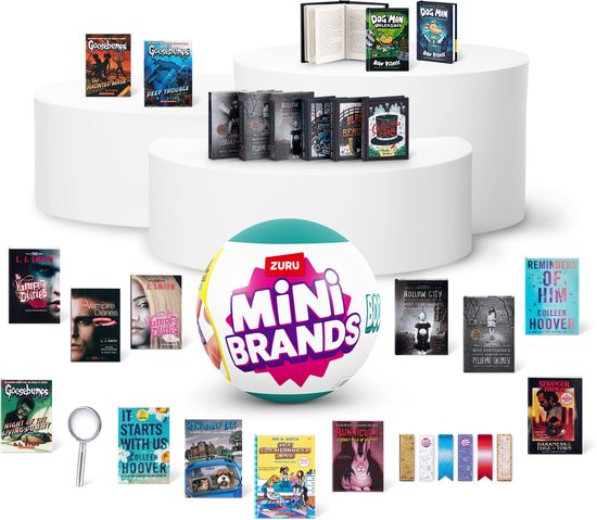 ZURU - Mini Brands - Books Capsule - Minifiguren | bol