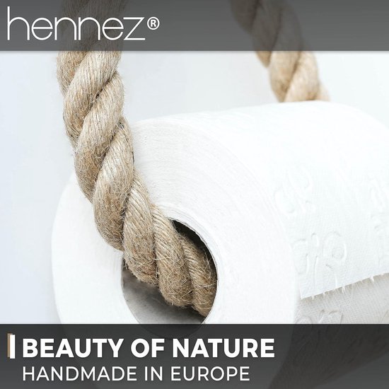 Toiletpapierhouder zwart mat zonder boren vintage - wc-rolhouder zwart ...