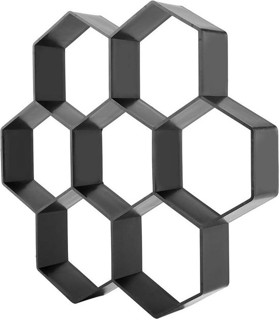 Hexagon Beton Stepping Stones Diy Baksteen Pad Maker Mould - Tuin ...