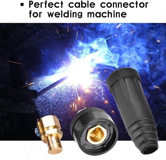 Lassen TIG kabel paneel connector en paneelbus sneladapter - DKJ lassen ...