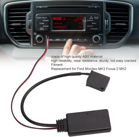 Bluetooth Module Radio Stereo AUX Kabel Adapter - Auto Muziek Audio ...