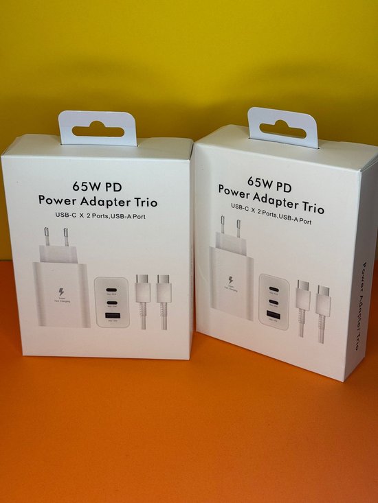 65watt PD Power Adapter Trio (1 STUK) | bol