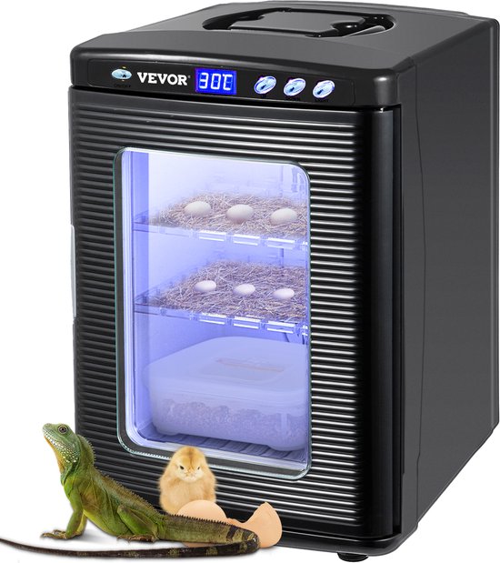 VEVOR Broedmachine Reptiel Eieren Incubators, Zwart,Digitale... | bol