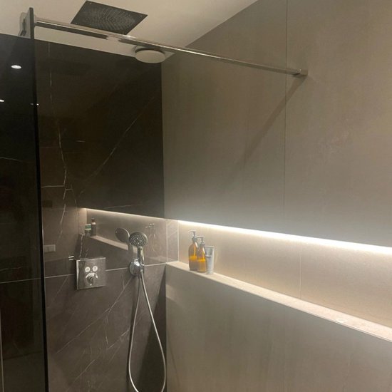 RexTech Led strips - Douche verlichting badkamer - Helder wit licht - 2 ...