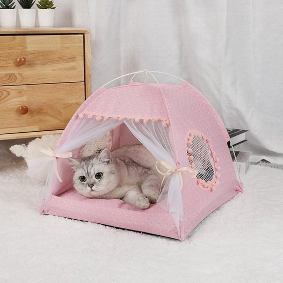 Grote katten tent hondenmand kattenhol - huisdieren hondenhuis binnen ...