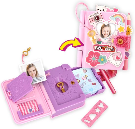 Jumbo - FunLockets - Secret Mini Journal - Dagboek voor meisjes 6 jaar ...