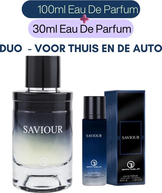 SAVIOUR Perfume, 100ml + 30ml Valentine, Vaderdag, Herenparfum ...