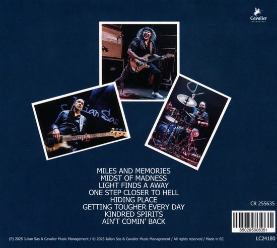 Julian Sas - Miles And Memories (CD), Julian Sas | Muziek | bol