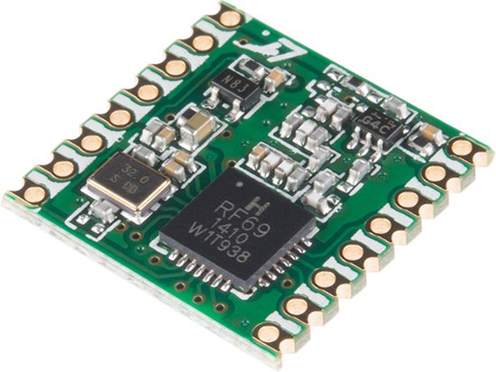 RFM69HCW Wireless Transceiver - 434MHz Sparkfun COM-13910 - geschikt ...