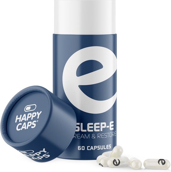 Happy Caps - Sleep-e - Melatonine Slaap Capsules | bol