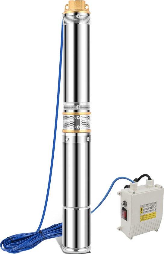 Diep bronpomp Dieptebronpomp Dompelpomp 8.1bar max 1.1kW met 20m kabel ...