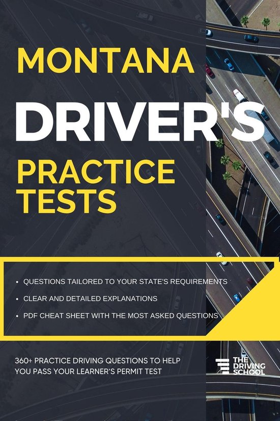 DMV Practice Tests - Montana Driver’s Practice Tests (ebook), Ged ...