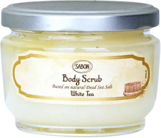 Sabon Body Scrub White Tea - 320g | bol