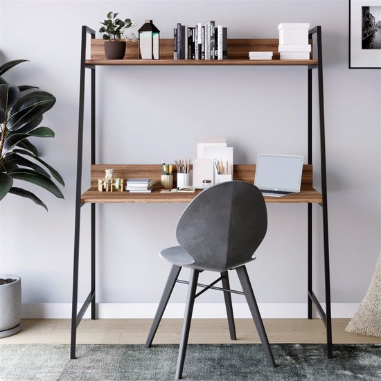 Bureau Samara Melamine Walnoot | bol