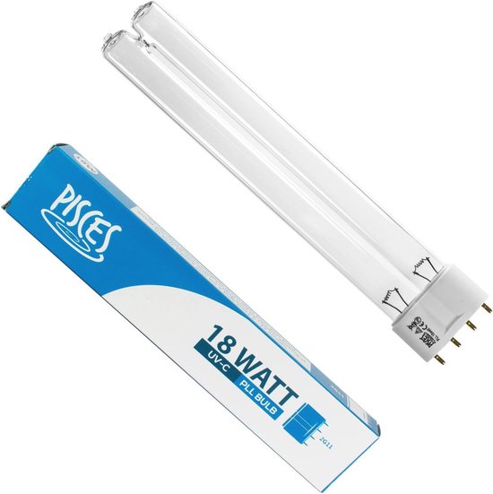 Vervangbare 18W PLL UV Lamp voor Vijverfilters en UVC-systemen | bol