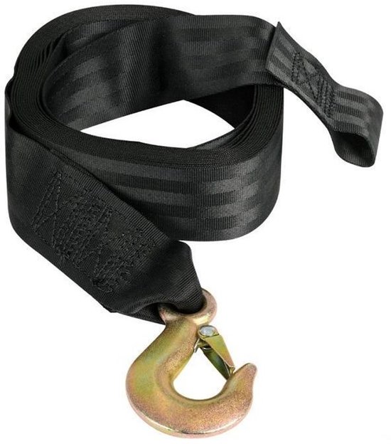 lier - band / Band met haak voor lier 50 mm x 6 meter | bol