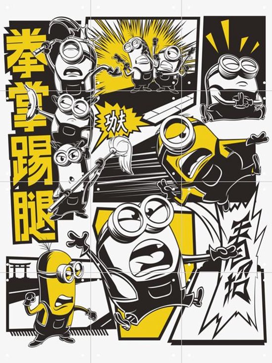 IXXI The Minions Attack, The Minions & Universal Pictures - 60 x 80 cm ...