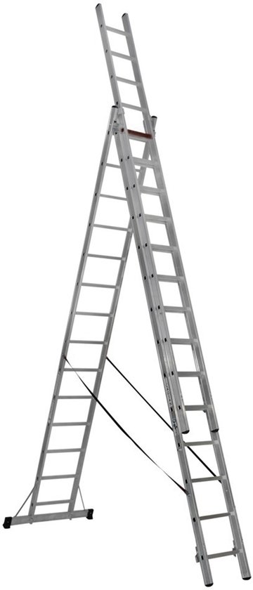 Professionele Schuifladder / Reform | 2-delig | 2x10 treden |Aluminium ...