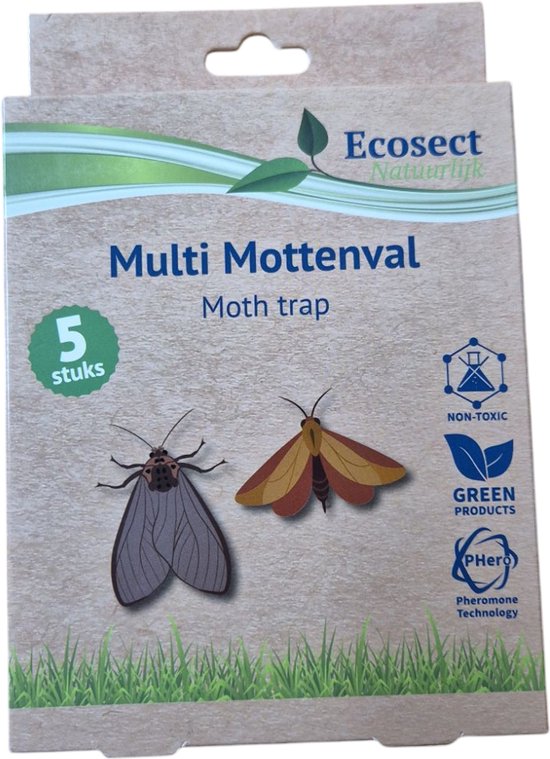 Multi Mottenval - Kledingmotten - Voedselmotten - Voorraadmotten ...