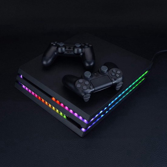 RGB LED Light Strip PS4 Pro 7 Kleuren Flexibele Tape Lights Kit 29 ...