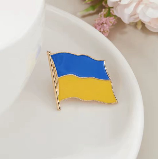 CHPN - Oekraïne pin - Broche met vlag van Oekraïne - Ukraine pin ...