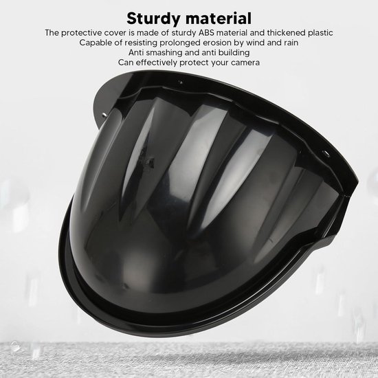 Outdoor Camera Cover Sun Rain Shade ABS Plastic Protective Roof for ...