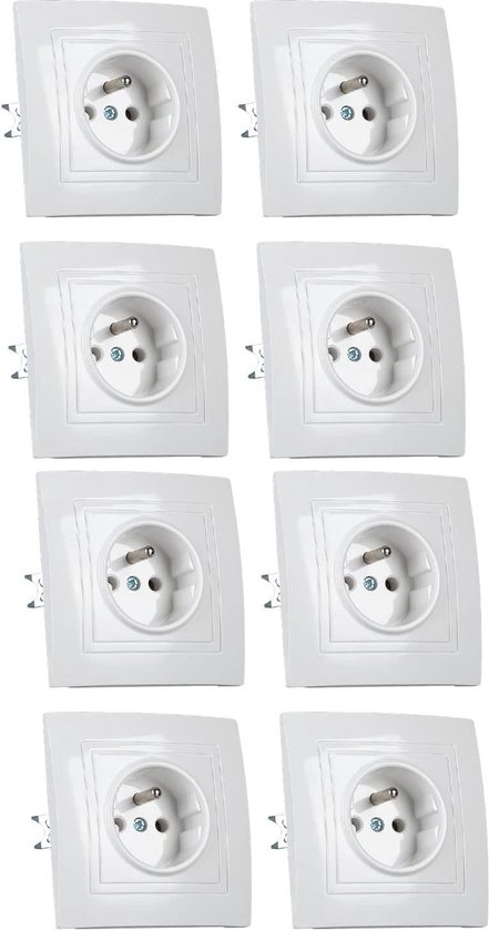 Ingebouwde installatie Stopcontact Kunststof 16A 220V voor kantoor ...