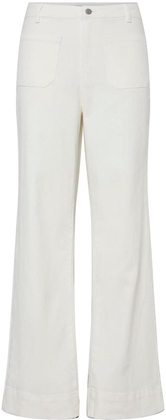 Y.A.S. Jenka HW Flared Jeans Solid Star White "32 | bol